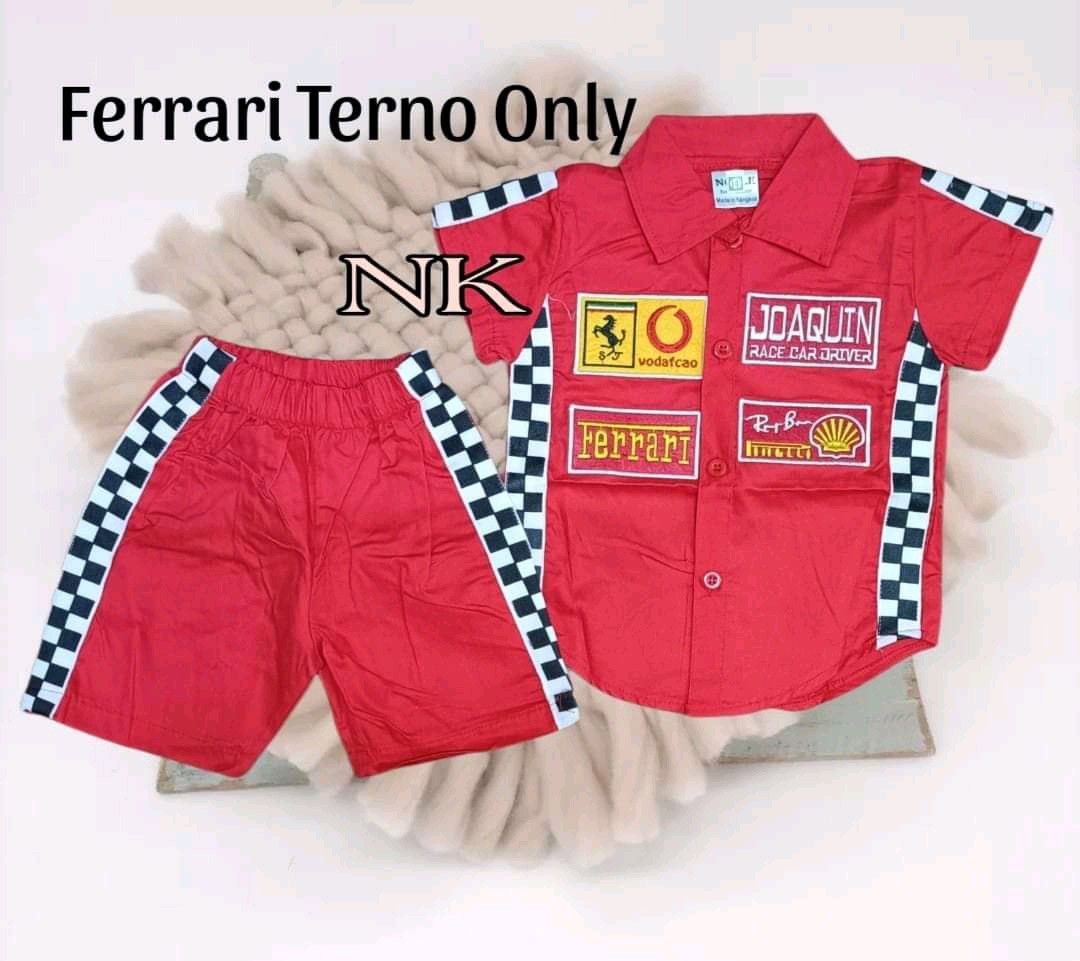 Ferrari Costume For Kids, Babies & Kids, Babies & Kids Fashion on Carousell
