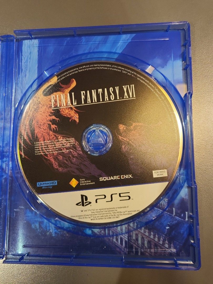 FF16 FFXVI Final Fantasy XVI, 電子遊戲, 電子遊戲, PlayStation - Carousell