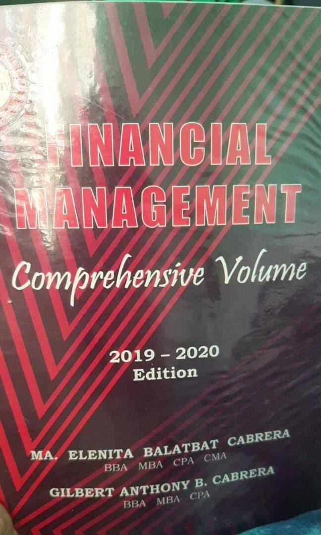 Financial Management Cabrera, Hobbies & Toys, Books & Magazines ...
