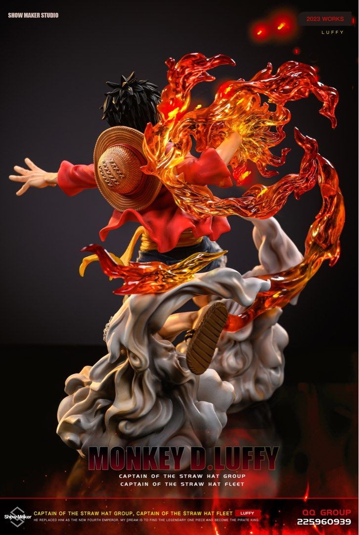 Fire Fist Luffy GK Figure Showmaker Studio One Piece, Hobbies & Toys, Toys & Games on Carousell