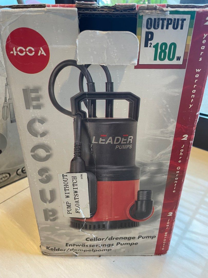 Fish pond pump - Leader 400A, Pet Supplies, Homes & Other Pet ...