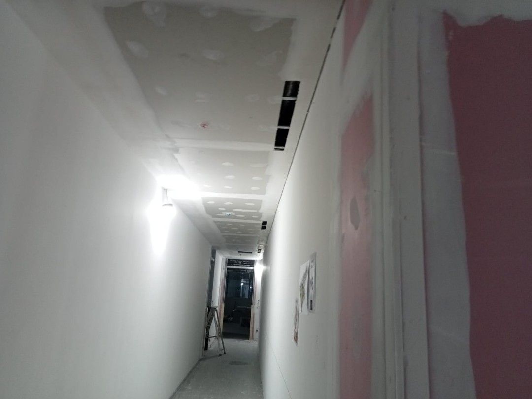 ceiling /partition/ cove light /L-box/cornice/wall plaster/painting ...