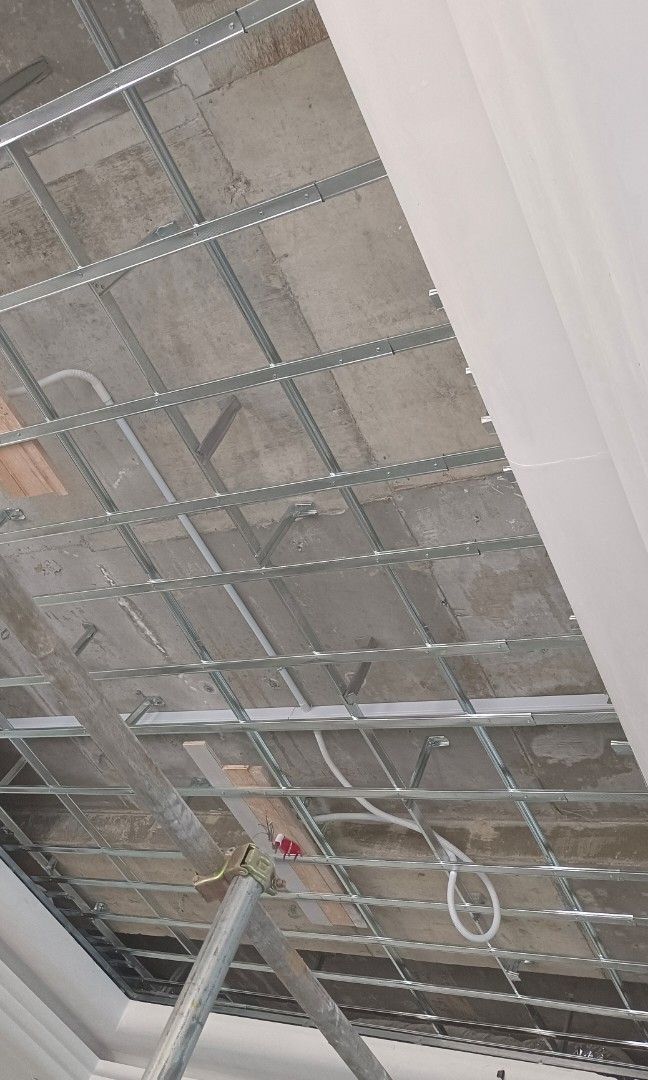 ceiling /partition/ cove light /L-box/cornice/wall plaster/painting, Home Services, Renovations ...