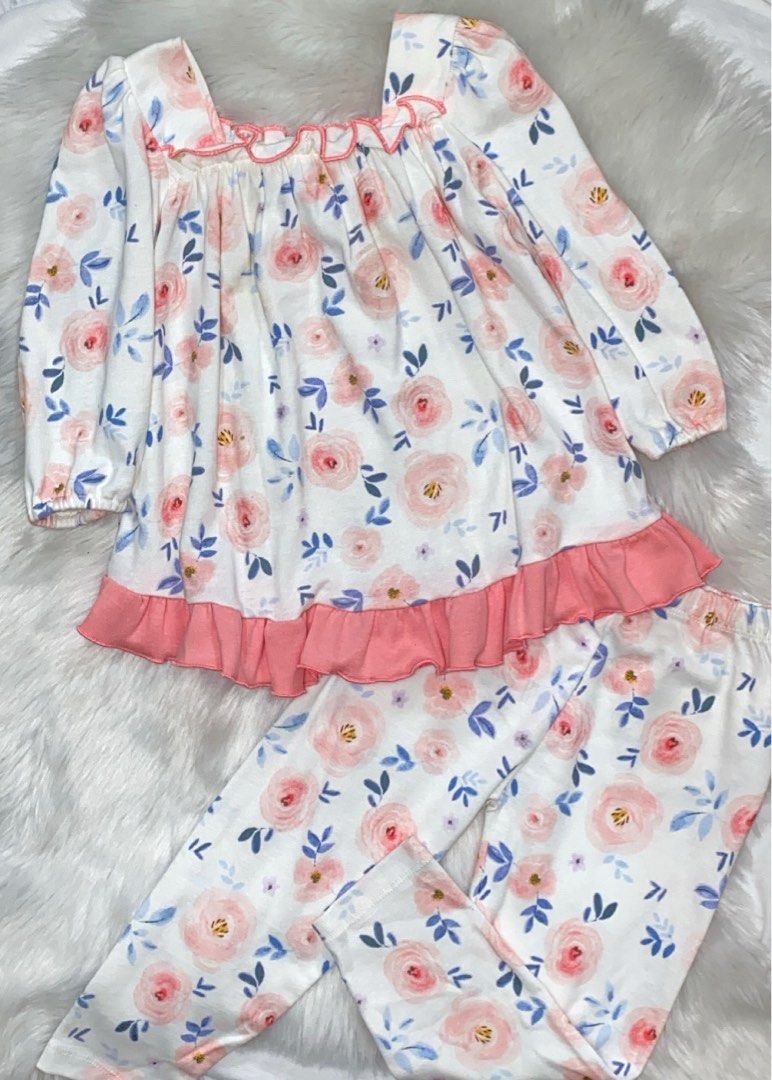 Flower Pyjamas 4T, Babies & Kids, Babies & Kids Fashion on Carousell