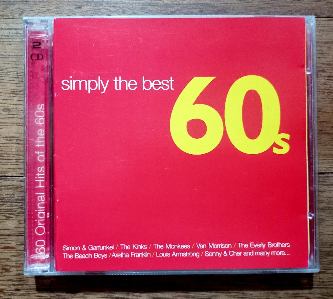 For Sale Simply The Best 60's (2CD), Hobbies & Toys, Music & Media, CDs ...