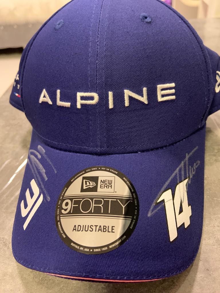 Formula 1 Aunthentic Fernando Alonso & Esteban Ocon Signed Alpine F1 ...