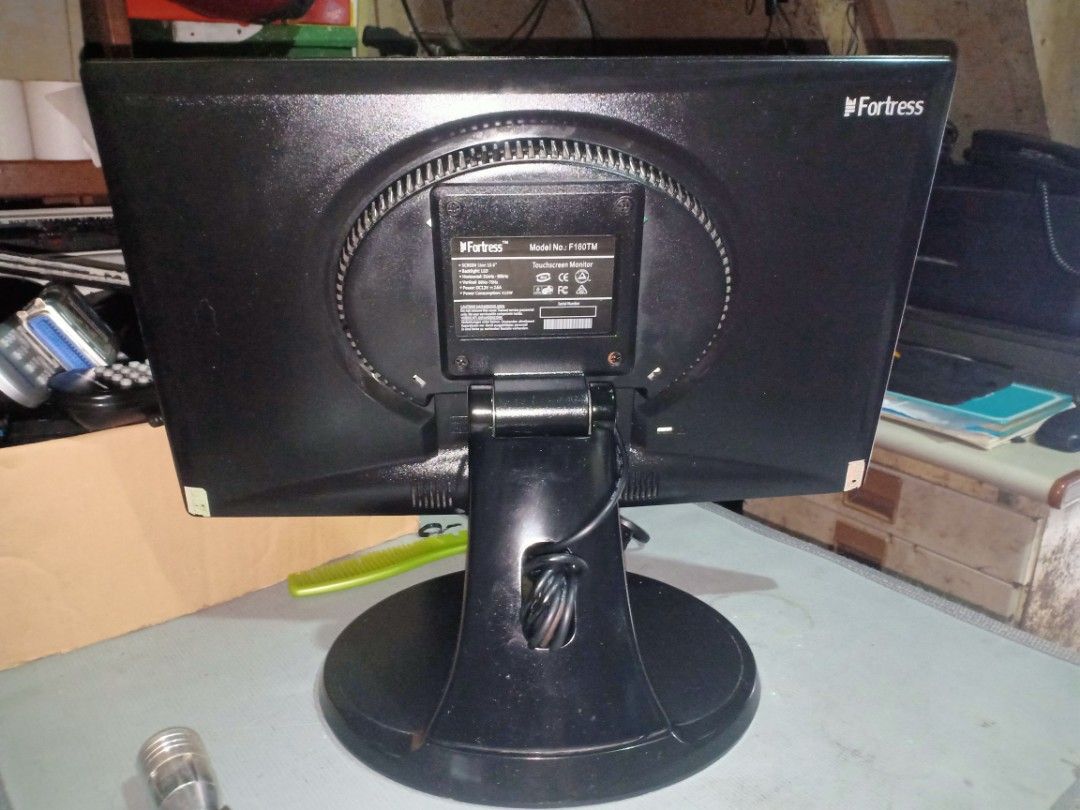 Fortress Touch Screen Monitor Model: F160TM, Computers & Tech, Parts ...