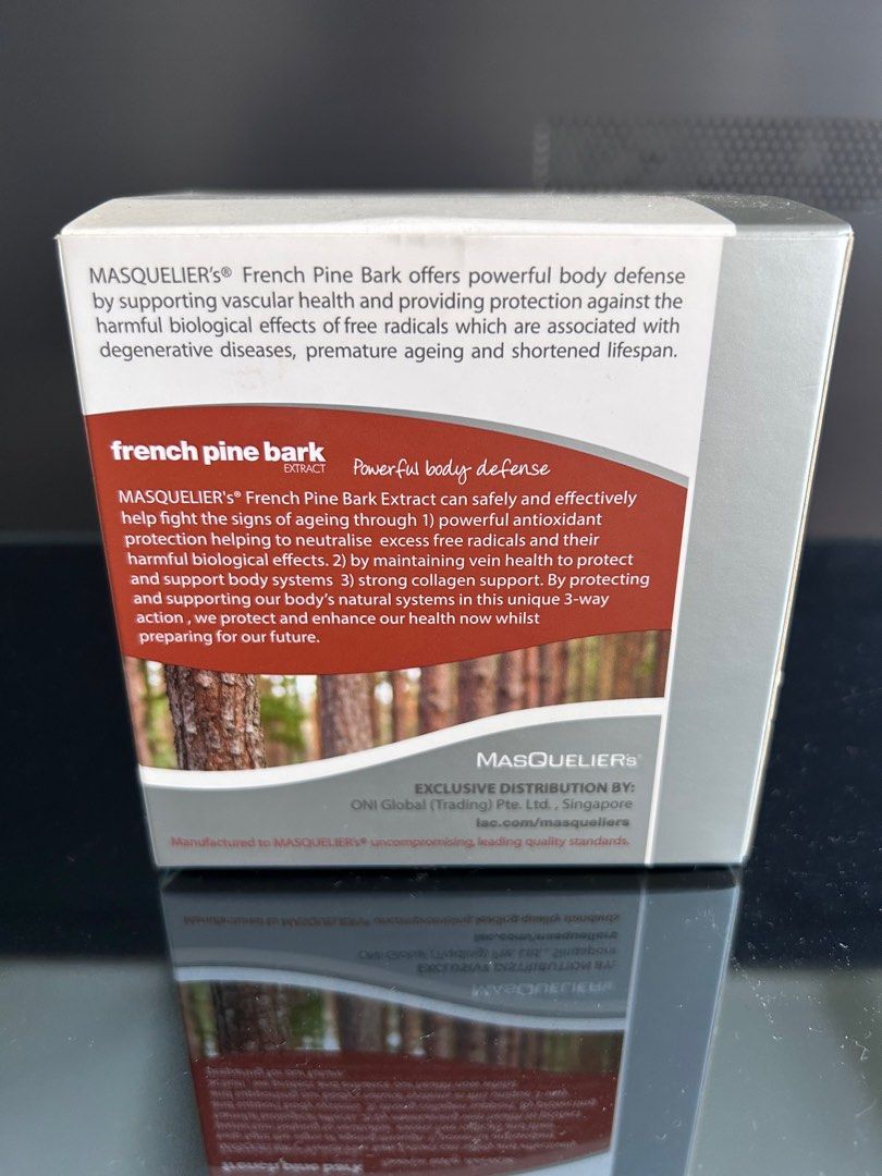 French Pine Bark Extract, Health & Nutrition, Health Supplements ...