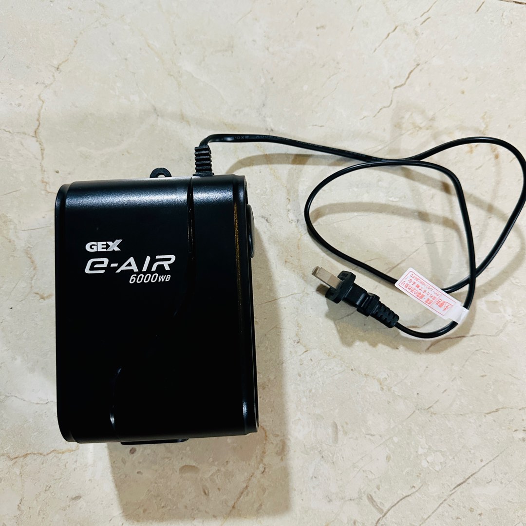Gex E-Air 6000WB Air Pump Bubbler, Pet Supplies, Homes & Other Pet Accessories on Carousell