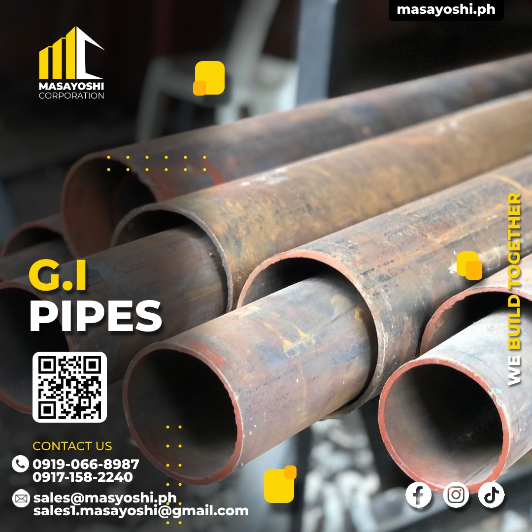GI Pipe | Galvanized Iron PIpe | Hollow Bars | GI | Pipes | Tubo ...