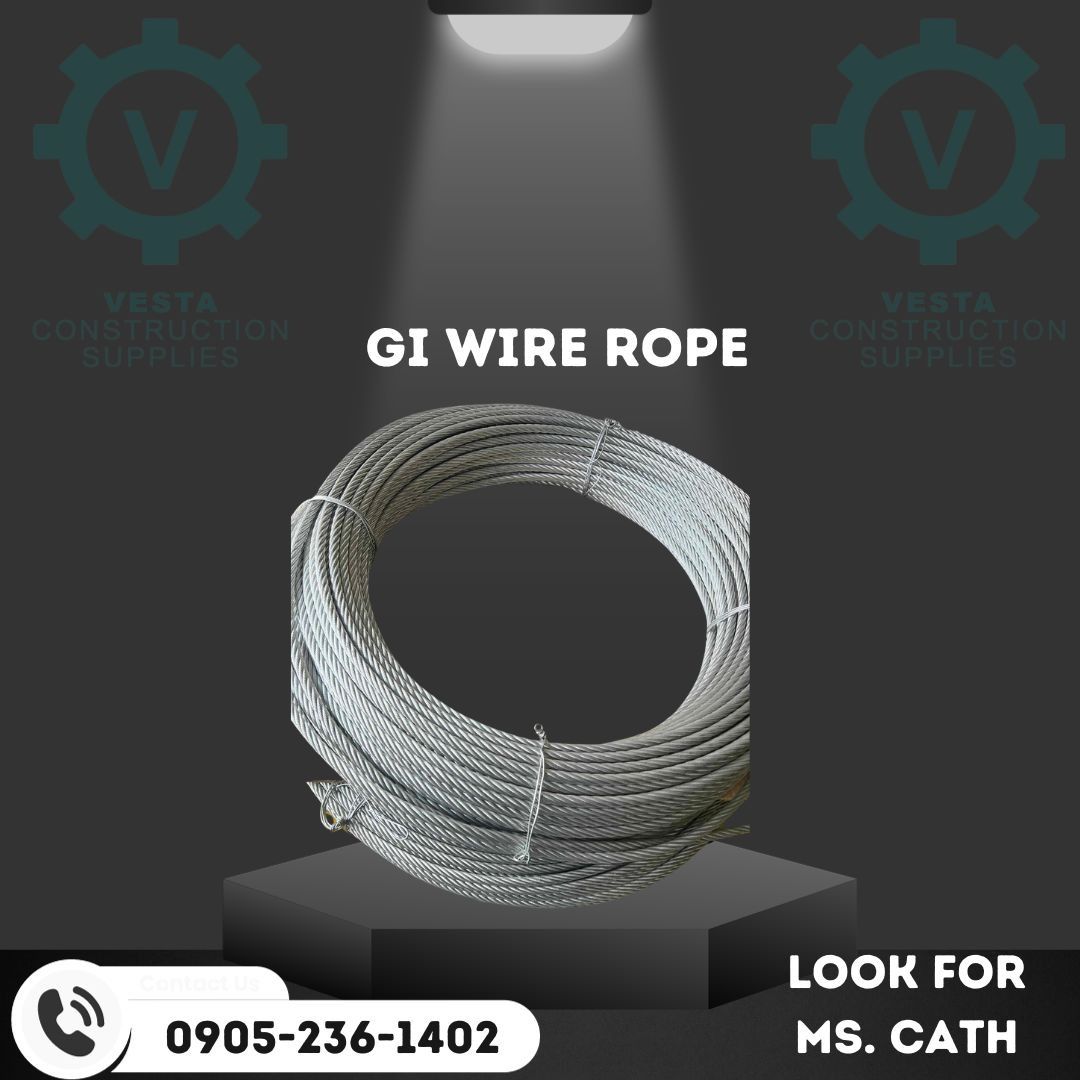 GI WIRE ROPE, Commercial & Industrial, Construction & Building ...