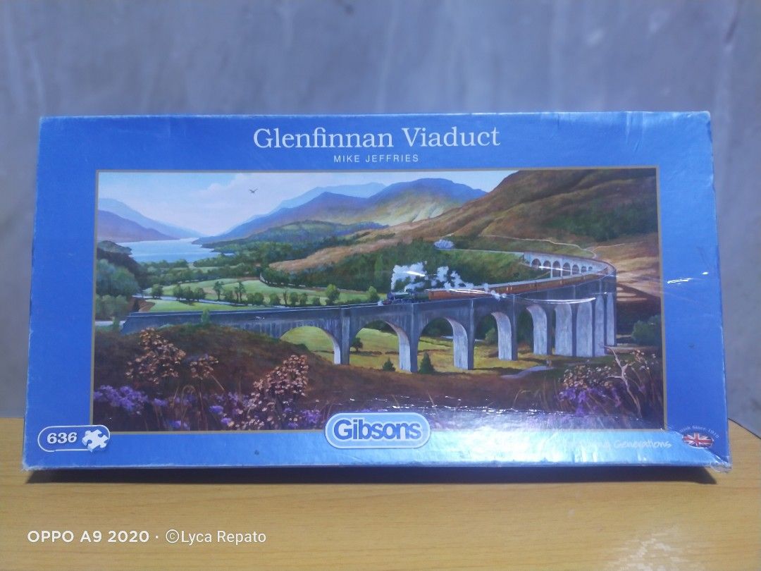 Gibsons Glenfinnan Viaduct 636 pcs Jigsaw Puzzle By Mike Jeffries ...