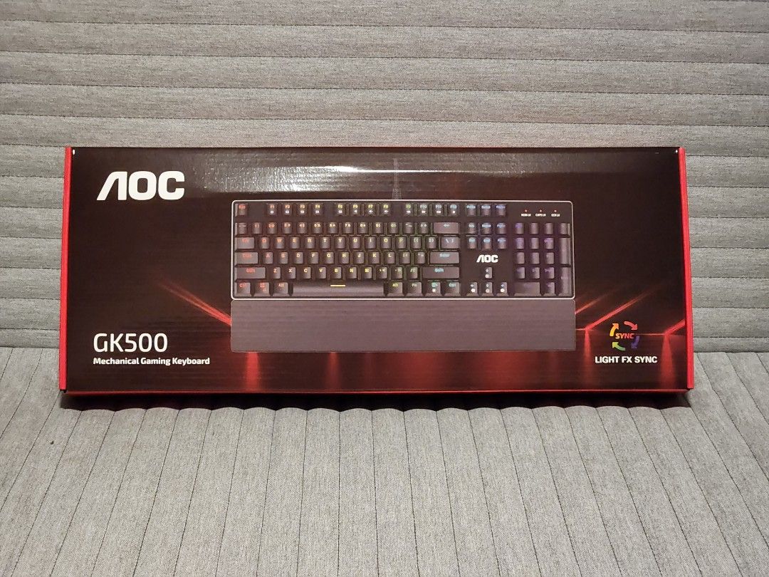 GK500 AOC Gaming Keyboard, Computers & Tech, Parts & Accessories ...