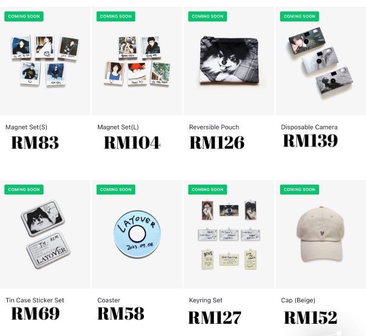GO BTS V LAYOVER OFFICIAL MERCH, Hobbies & Toys, Collectibles ...