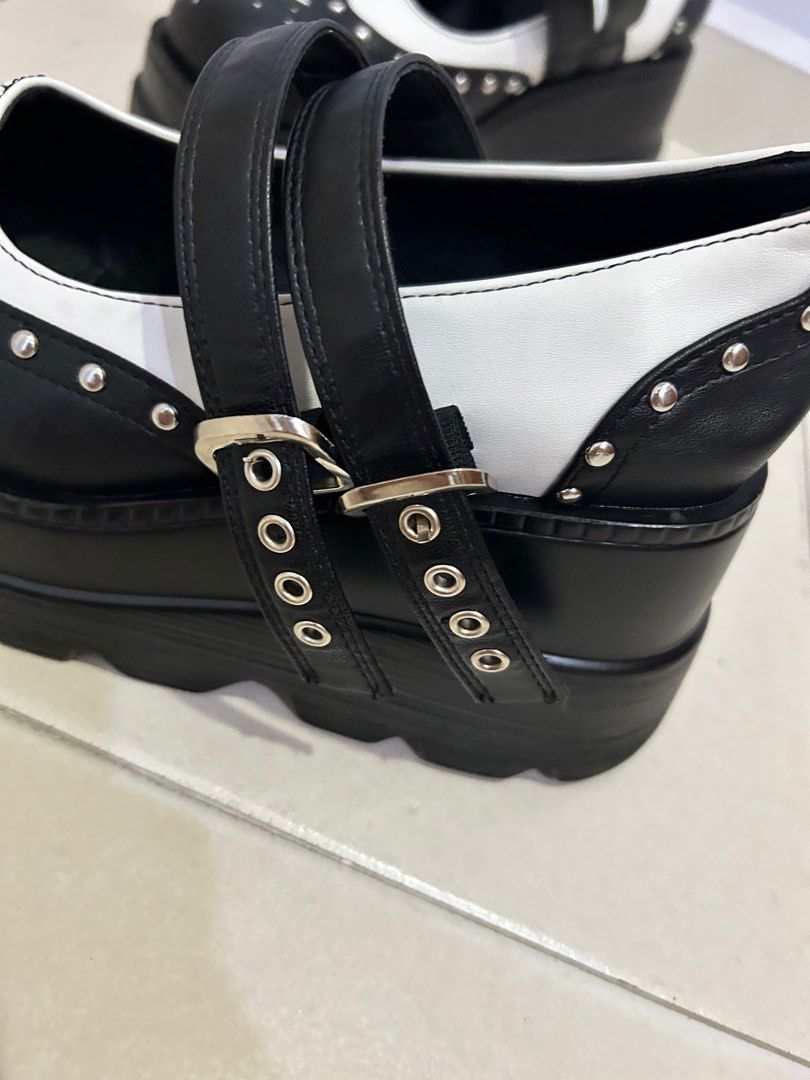Gothic Platform Wedges, Women's Fashion, Footwear, Wedges on Carousell