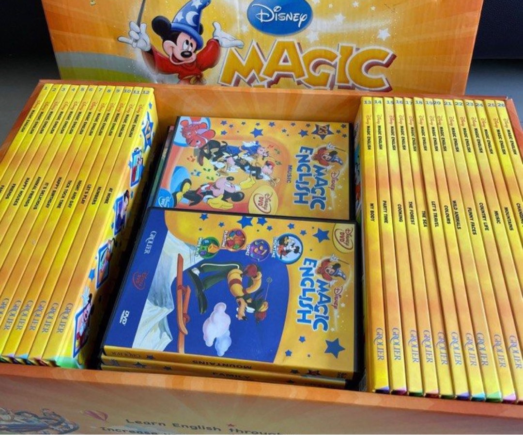 Grolier Magic English full set, Hobbies & Toys, Books & Magazines ...