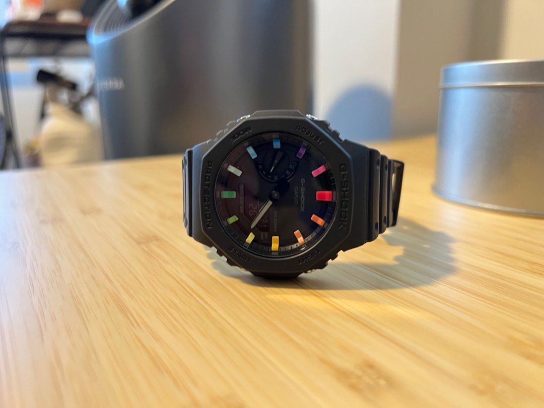 G-Shock Rainbow GA-2100 Modified, Men's Fashion, Watches & Accessories ...