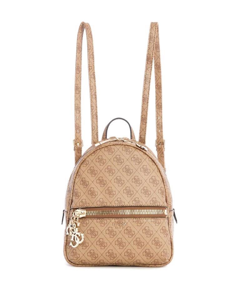 Guess Monogram Backpack, Women's Fashion, Bags & Wallets, Backpacks on ...