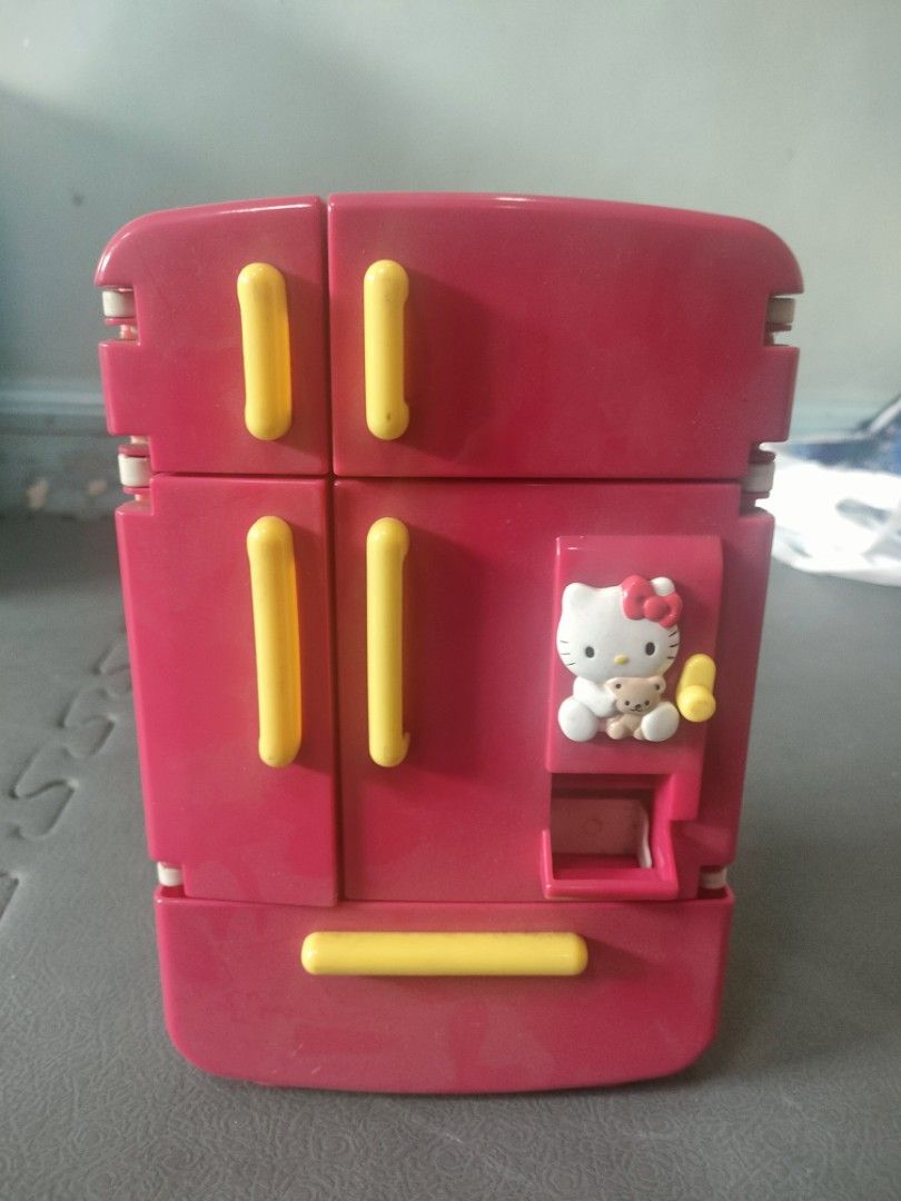 Hello Kitty Refrigerator, Hobbies & Toys, Toys & Games on Carousell