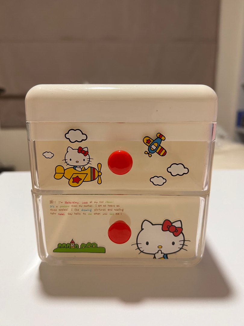 Preloved: Hello Kitty Storage Drawers, Hobbies & Toys, Collectibles ...