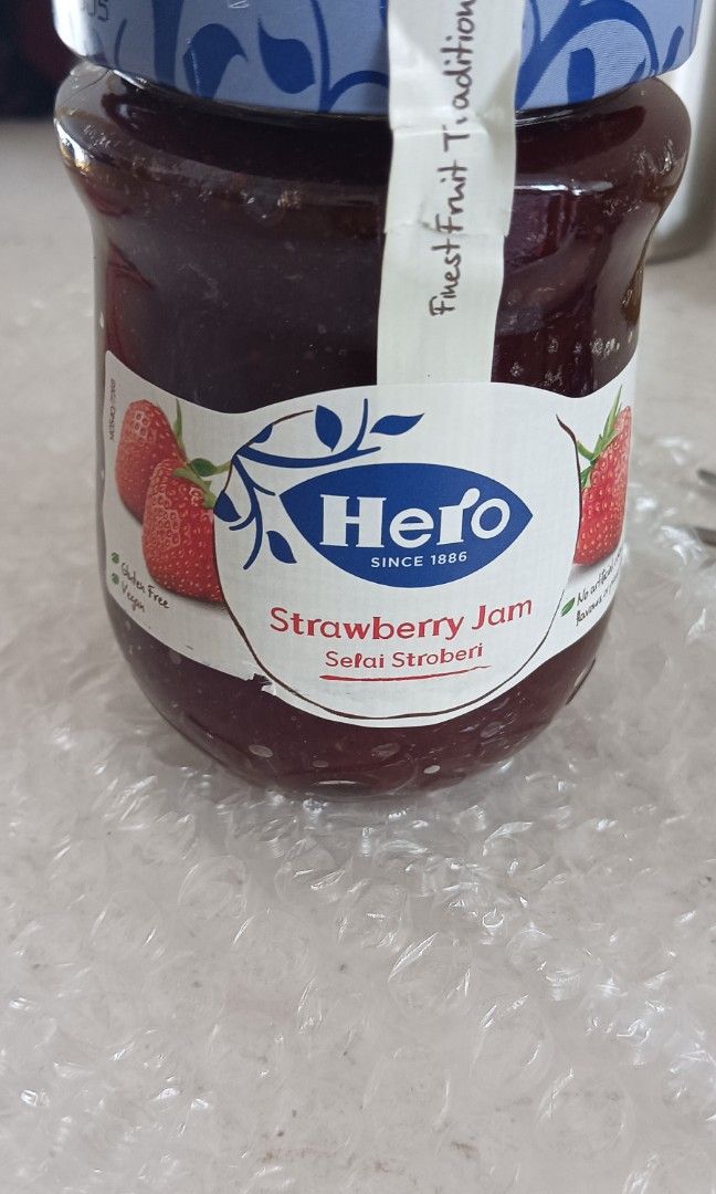 Hero Strawberry Jam 340g, Food & Drinks, Packaged & Instant Food on ...