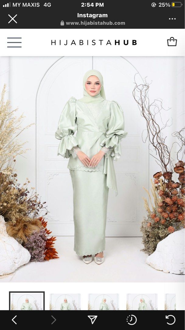hijabista hub, Women's Fashion, Muslimah Fashion, Baju Kurung & sets on ...