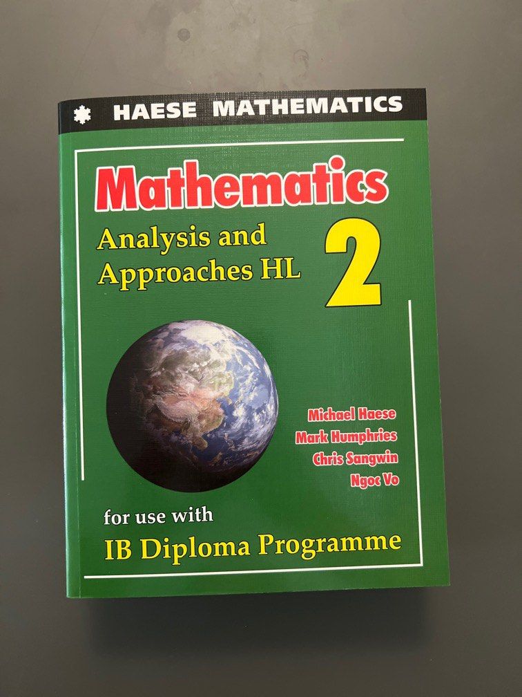 HL Maths IB Diploma, Hobbies & Toys, Books & Magazines, Textbooks on ...