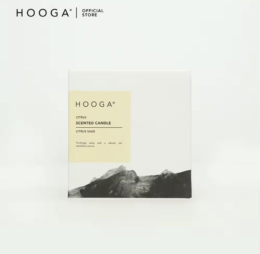 Hooga Candle (Citrus Sage), Furniture & Home Living, Home Fragrance on ...