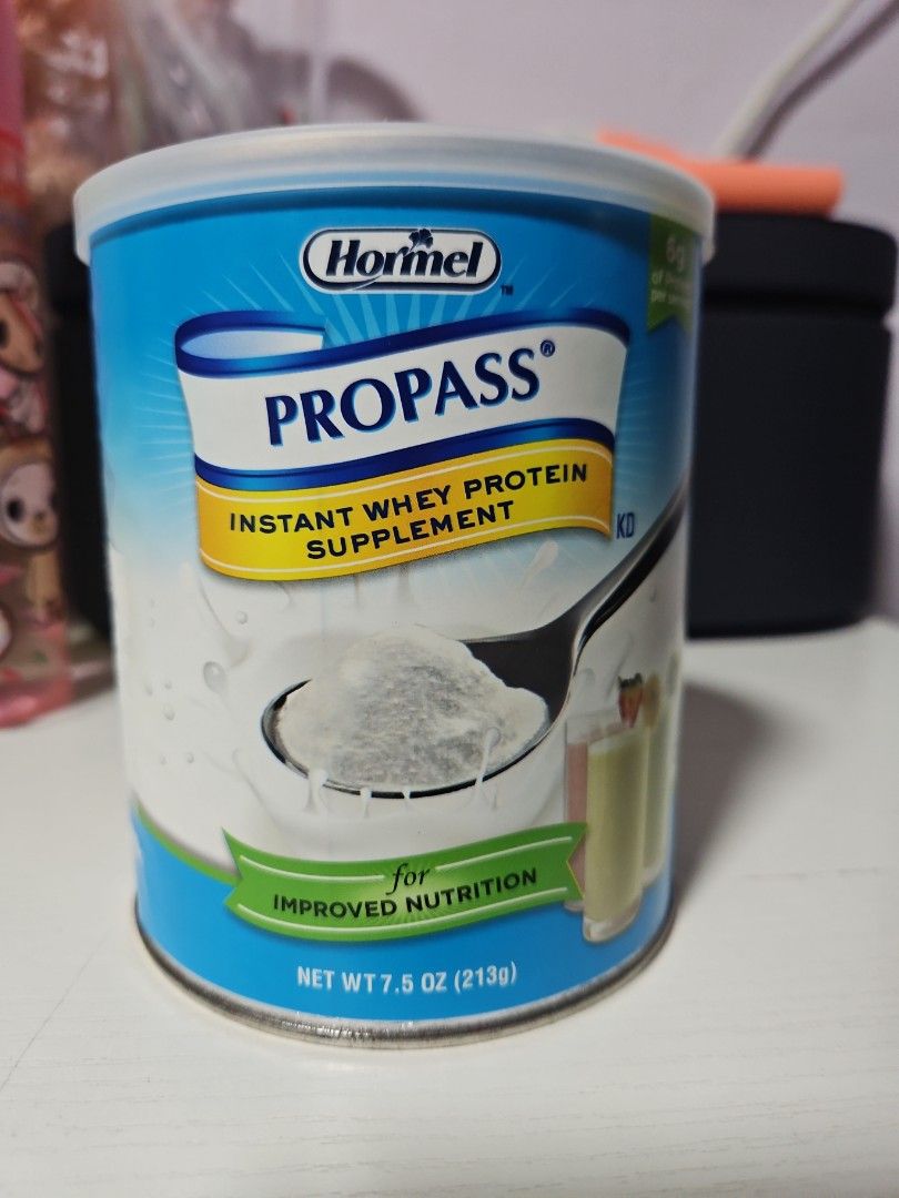 Hormel Propass Whey Protein Supplement, Health & Nutrition, Health ...