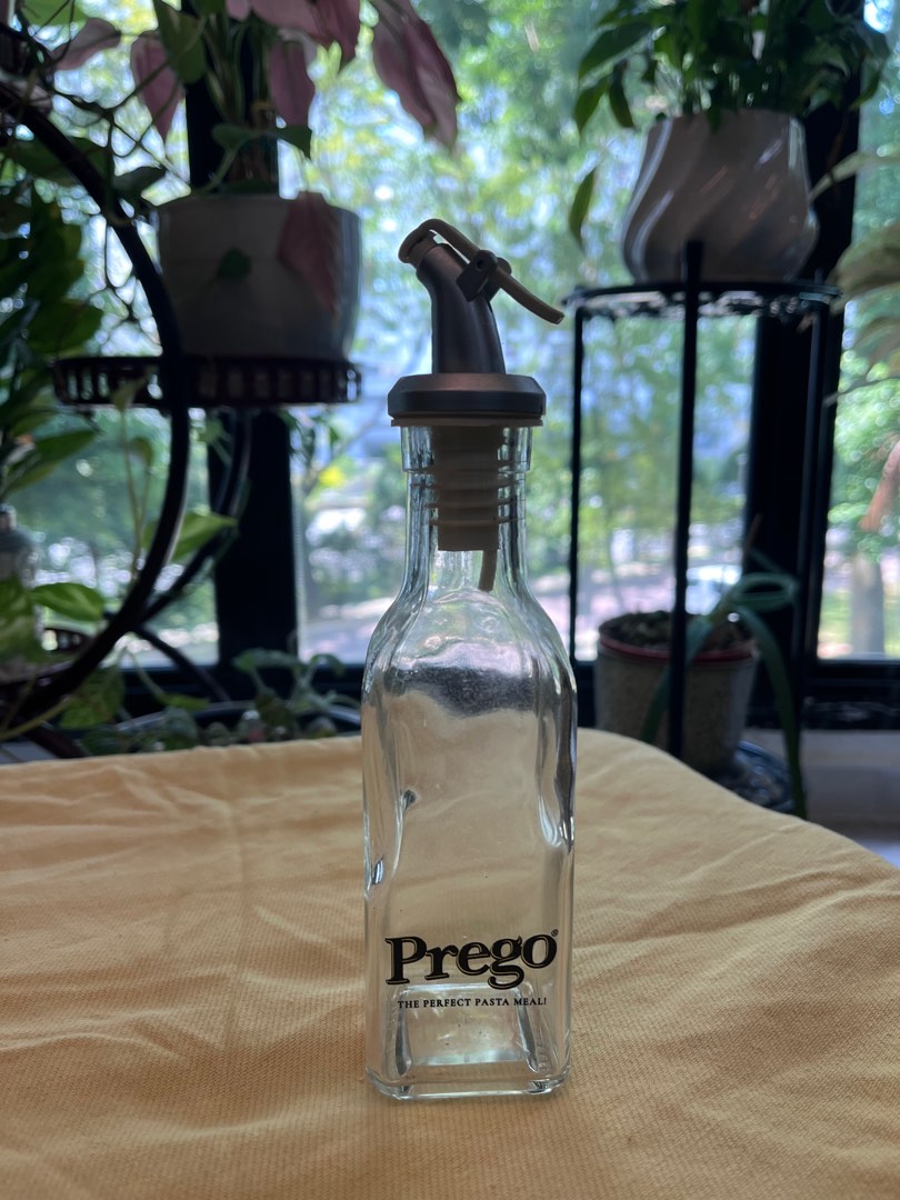 Household surplus - Prego oil bottle, Furniture & Home Living, Bathroom ...