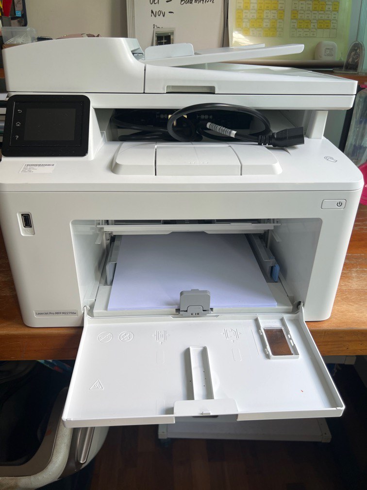 HP LACER jet Pro MFP M227 Fdw, Computers & Tech, Printers, Scanners ...