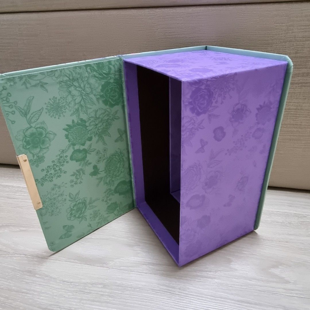 Hua Ting Book Like Storage Box, Furniture & Home Living, Home ...