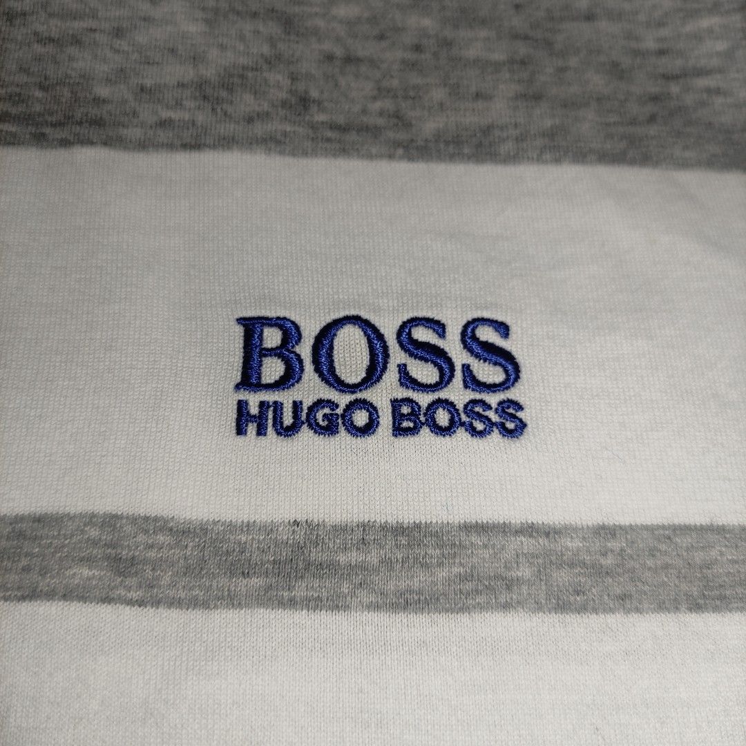 Hugo Boss - Stripes - Polo shirt - Embroidered Logo, Luxury, Apparel on ...
