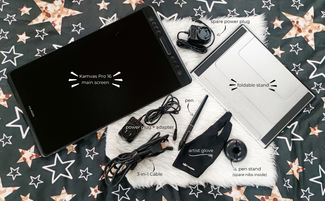 Huion Kamvas Pro 16 (2019 version), Mobile Phones & Gadgets, Mobile ...