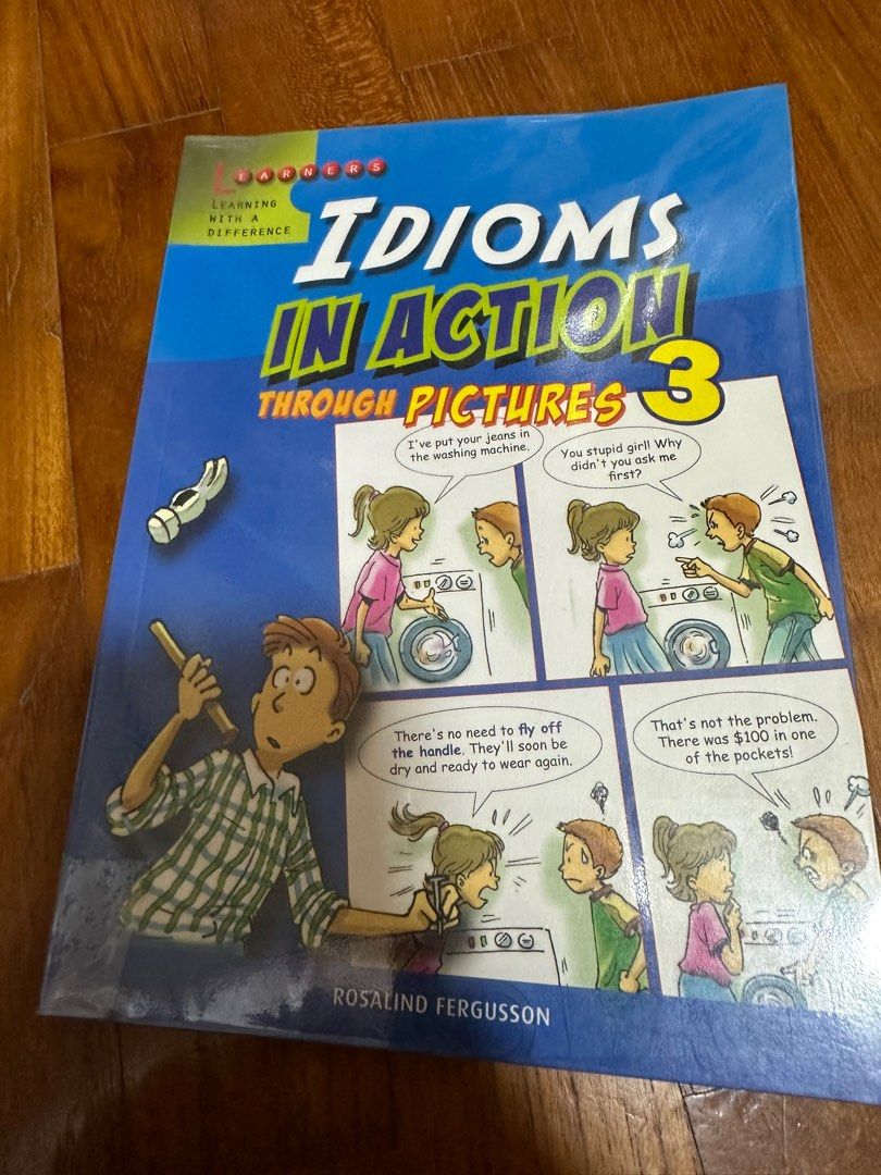 Idioms in Action through Pictures 3, Hobbies & Toys, Books & Magazines ...