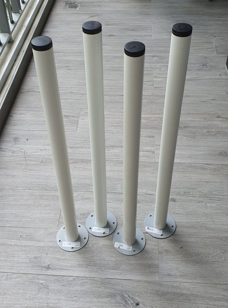 ikea ADILS Table Leg, white, Furniture & Home Living, Furniture, Tables ...