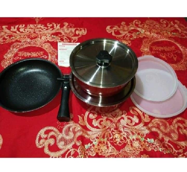 ILO COOK AND SERVE PAN SET, Furniture & Home Living, Kitchenware ...