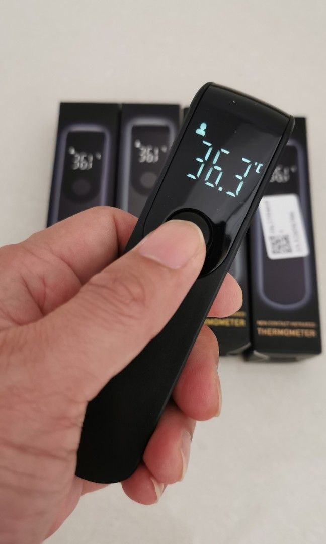 【In Stock】NT Mini Portable Infrared Thermometer Non-Contact 1S Quick ...