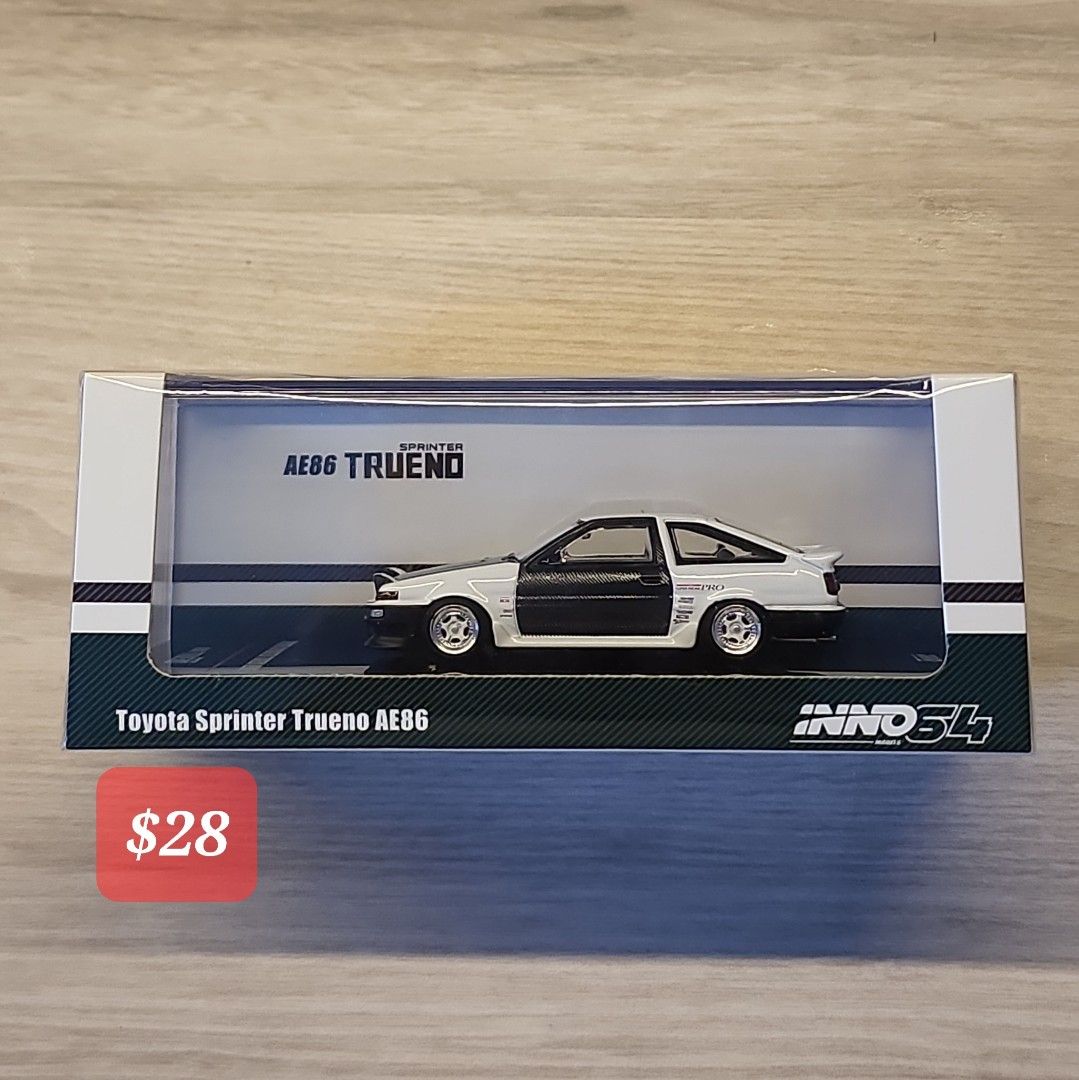 Inno64 Toyota AE86 Sprinter Trueno 1/64 JDM not tomica hotwheels hot ...