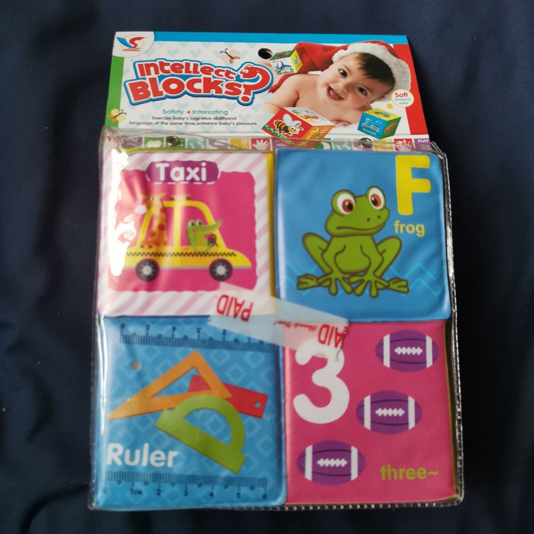 Intellect soft block #MRTPunggol, Babies & Kids, Infant Playtime on ...