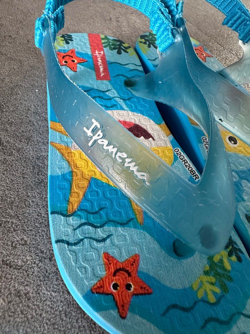 Ipanema Baby Shark sandals, Babies & Kids, Babies & Kids Fashion on ...