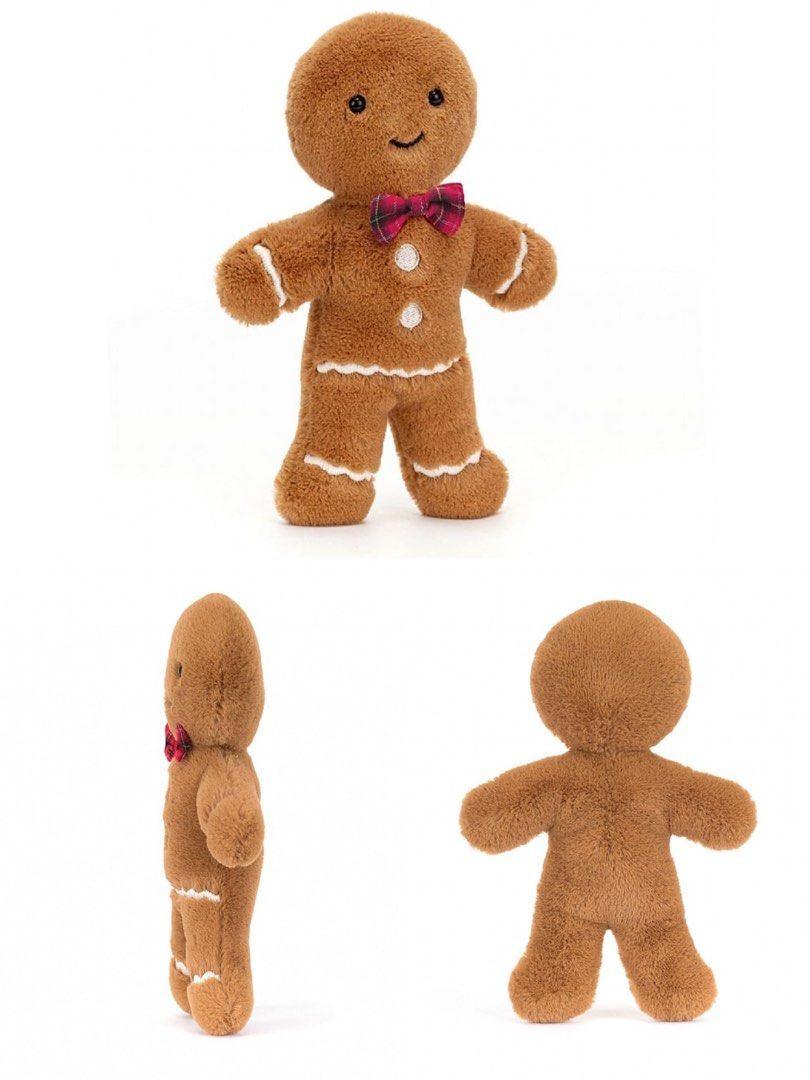 Jellycat Gingerbread Fred Ruby, Hobbies & Toys, Toys & Games on Carousell
