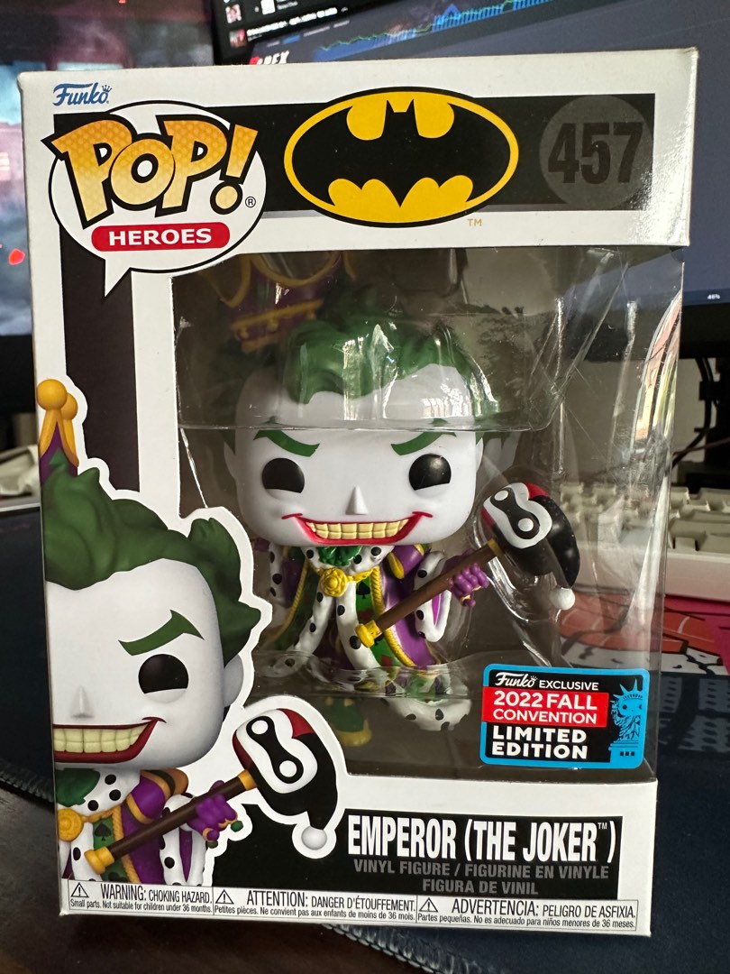 Joker, Funko Pop, Hobbies & Toys, Toys & Games on Carousell