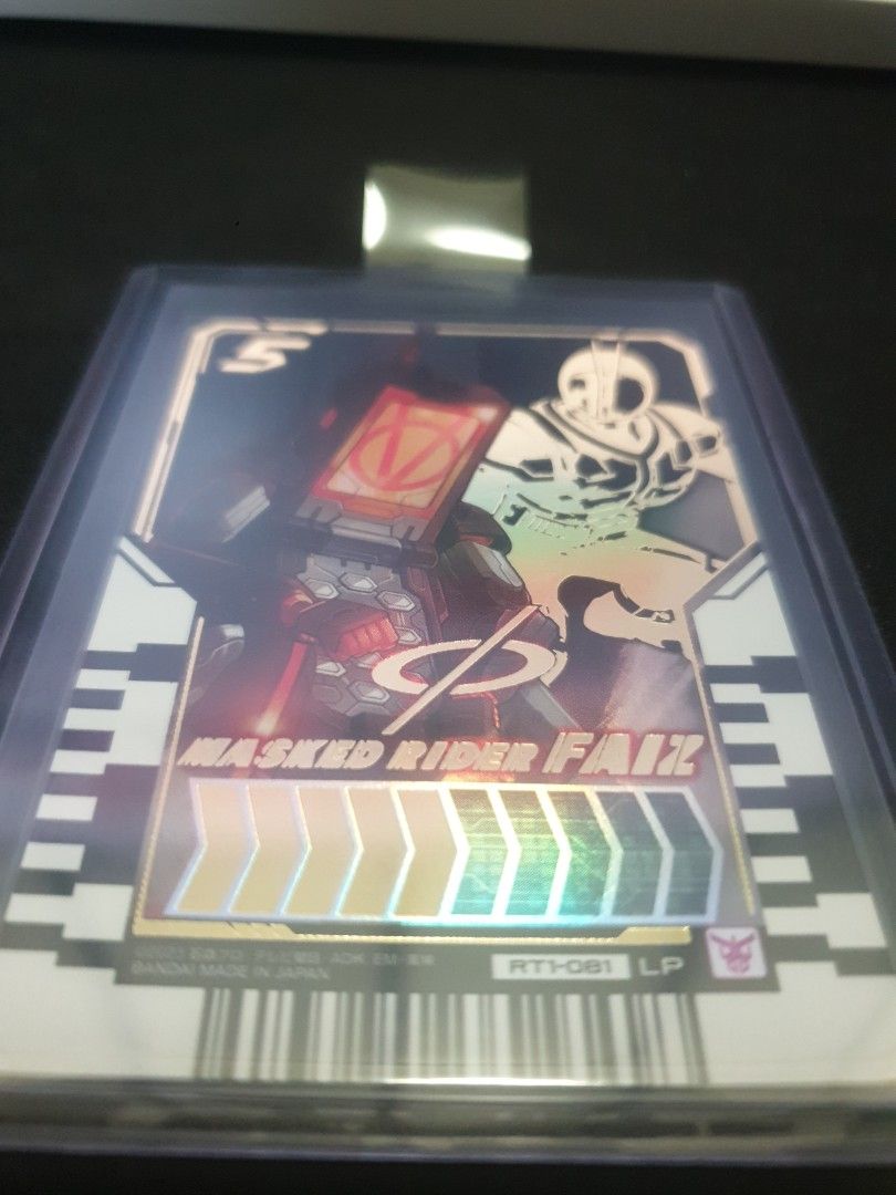Kamen rider Gotchard - Ride chemy card LP (Faiz), Hobbies & Toys, Toys ...