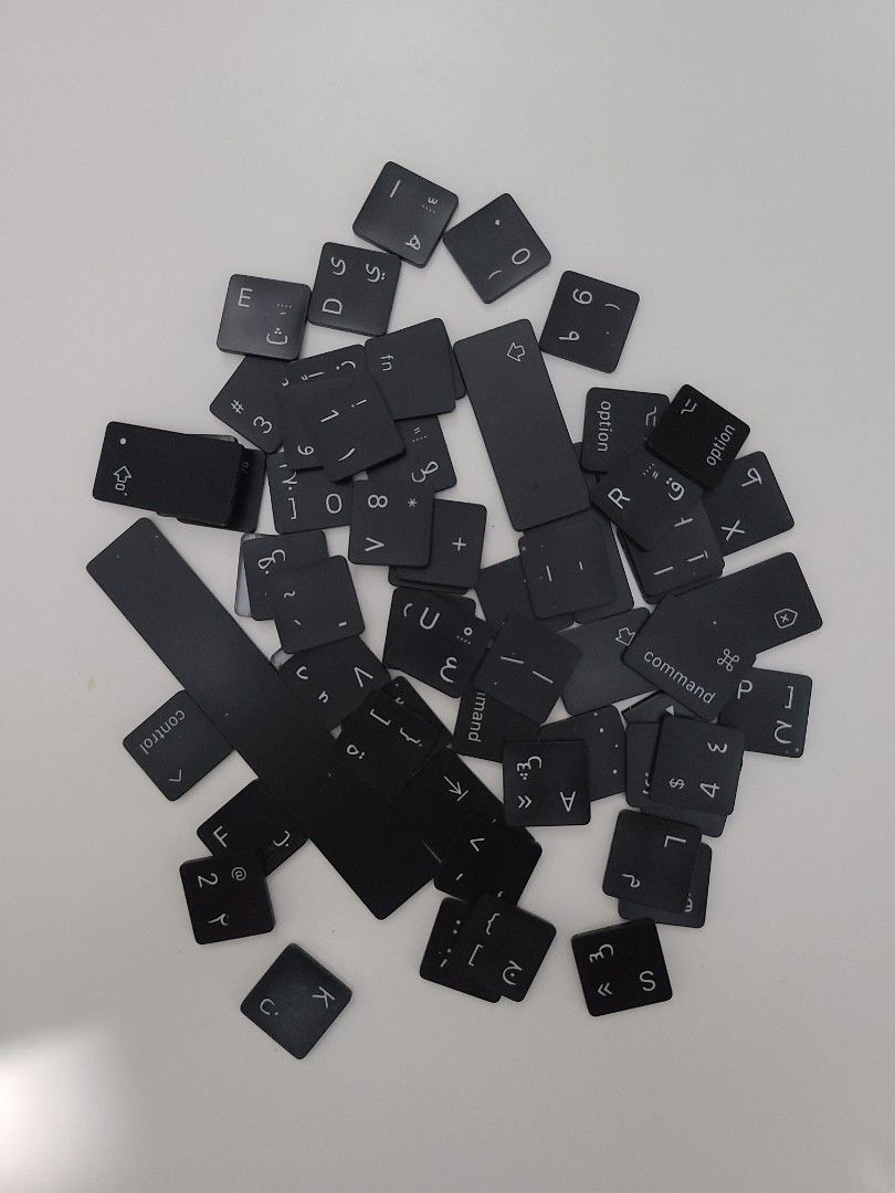 Keycaps butterfly keyboard original copotan macbook, Elektronik ...
