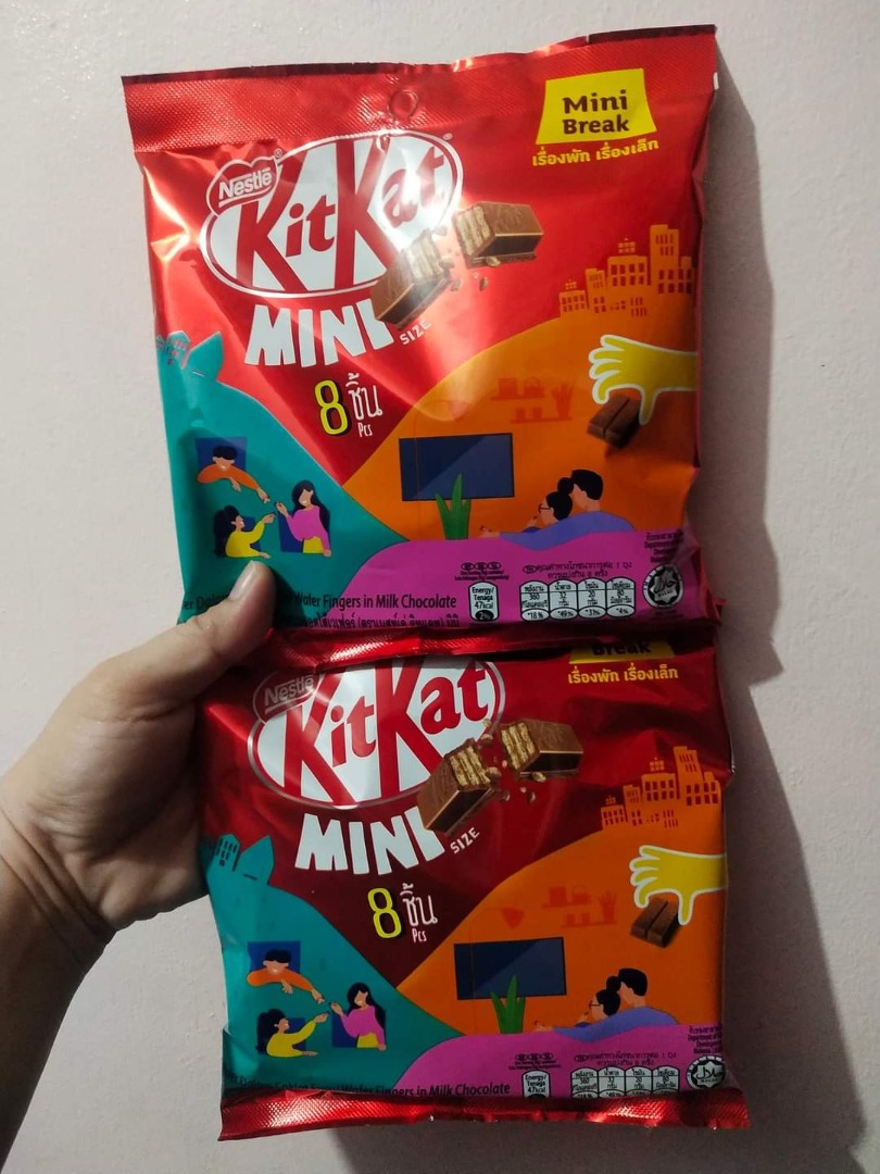 KITKAT MINI'S 8PC IN PACK, Food & Drinks, Other Food & Drinks on Carousell