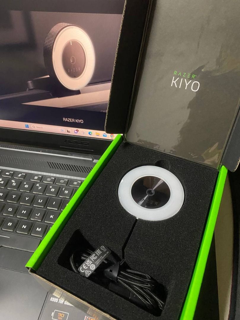Kiyo Razer Broadcasting Camera with Illumination, Computers & Tech, Office & Business Technology ...