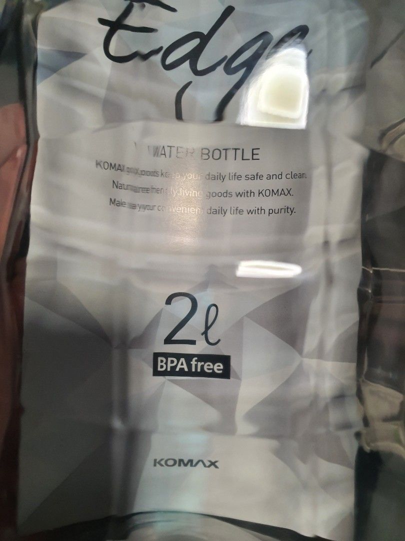 Komax BPA Free 2 Litre Water Bottle Jug Tumbler, Furniture & Home Living, Kitchenware ...