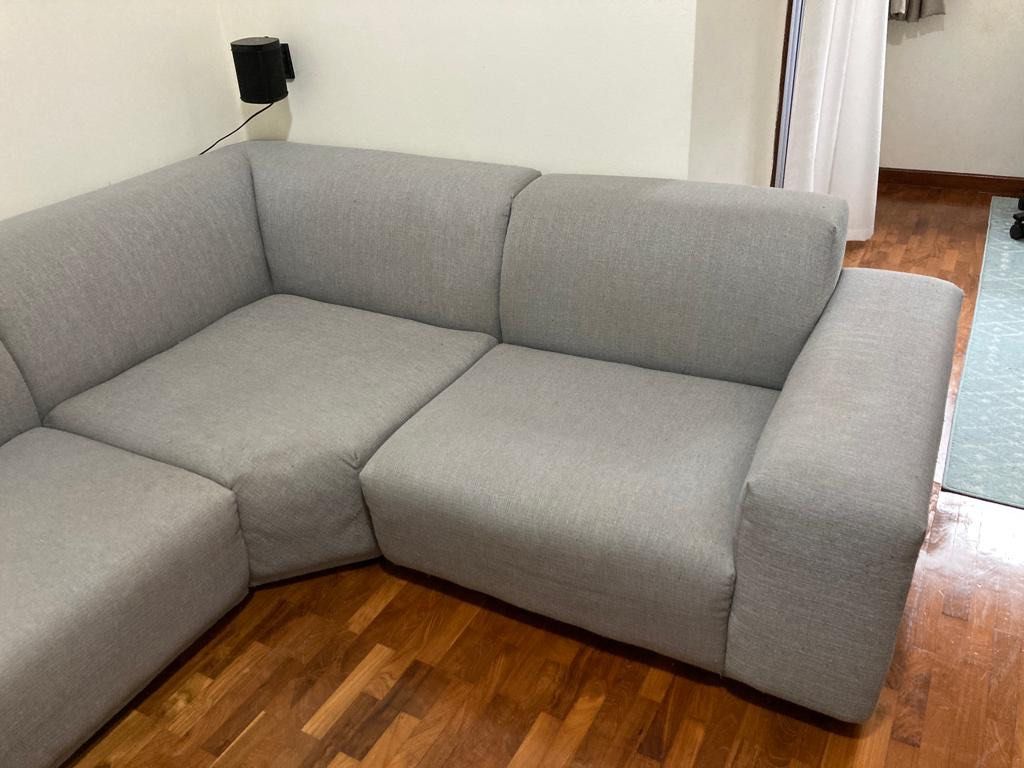 L Shape Sofa, Furniture & Home Living, Furniture, Sofas on Carousell