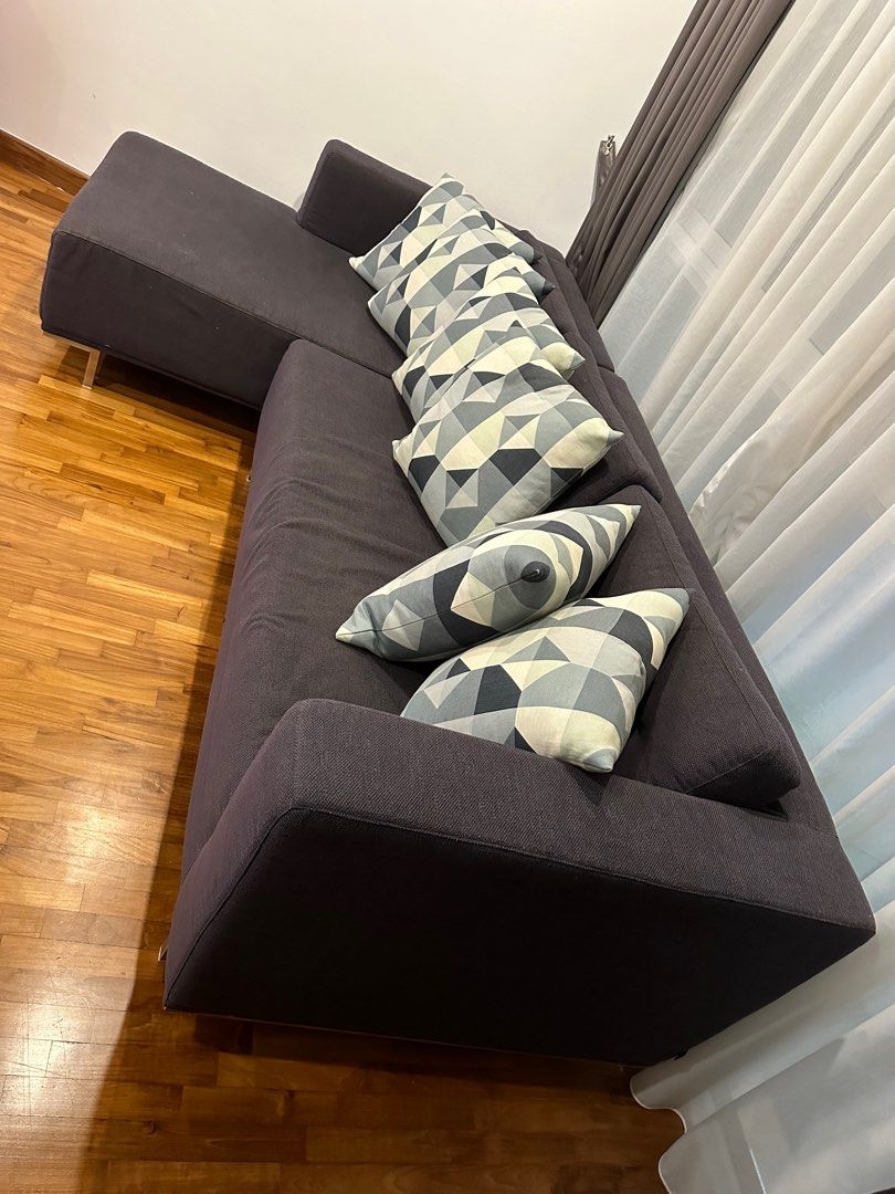 L Shape Sofa, Furniture & Home Living, Furniture, Sofas on Carousell
